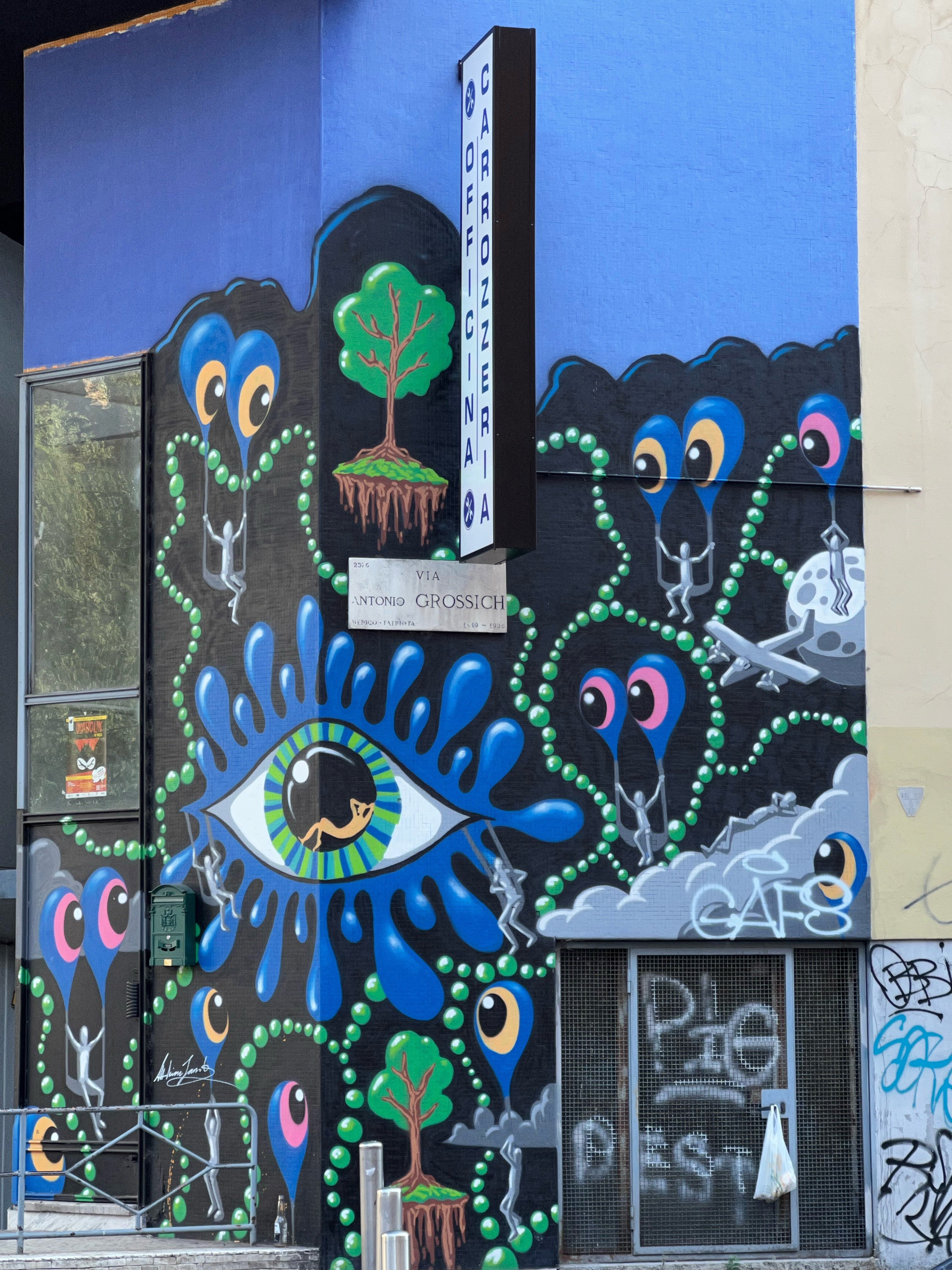 The Murals of Ortica, a Neighborhood in Milan